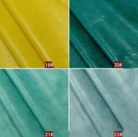 China Crazy horse artificial pu leather fabric handmade diy sofa soft bag fabric car waterproof seat simulation cowhide for sale