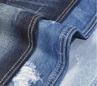 China 10OZcotton vertical bamboo non-stretch denim fabric 180cm autumn and winter models 10+10 men's jeans fabric manufacturer for sale