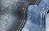 China 10OZcotton vertical bamboo non-stretch denim fabric 180cm autumn and winter models 10+10 men's jeans fabric manufacturer for sale