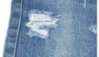 China 10OZcotton vertical bamboo non-stretch denim fabric 180cm autumn and winter models 10+10 men's jeans fabric manufacturer for sale