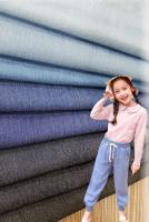 China Factory direct non-washing color denim, spring and summer children's wear, women's non-stretch fabric, denim-like tencel for sale