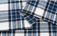 China Woolen plaid woolen fabric woolen coat women's coat woolen chemical fiber double-sided fabric manufacturers supply whole for sale