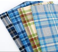 China Woolen plaid woolen fabric woolen coat women's coat woolen chemical fiber double-sided fabric manufacturers supply whole for sale