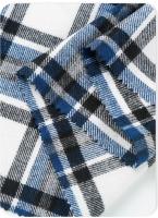 China Woolen plaid woolen fabric woolen coat women's coat woolen chemical fiber double-sided fabric manufacturers supply whole for sale