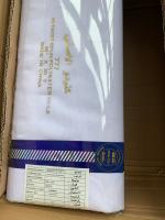 China 100% SPUN  VOILE SUPER HIGH TWISTED WHITE BLUISHWHTE QUALITY FINISH صنع في اليابان for sale