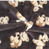 China Velboa Printing fabric soft finish with high quality zebra design, snake design, any fashion design finest quality super for sale