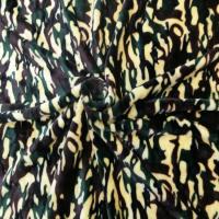 China Camouflage Sherpa Fleece Fabric, Suitable for Winter Jackets Lining and Shell for sale