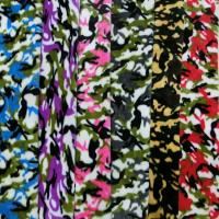 China Camouflage Sherpa Fleece Fabric, Suitable for Winter Jackets Lining and Shell for sale
