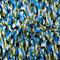 China Camouflage Sherpa Fleece Fabric, Suitable for Winter Jackets Lining and Shell for sale