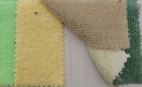 China 80% polyester 20% nylon strong absorbent towel fabric, warp knitted polyester and nylon double-sided cleaning fabric for sale