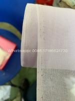 China 5mmSuper Twisted voile 2200 HTP spun polyester voile bluish white color dyeing soft finish with high cool quality 44inch for sale