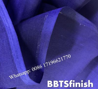 China BBTSfinish® Brand metallic thread selvedge color showing effection Spun Polyester voile for muslim Scarf usage for sale