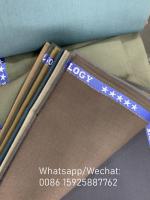 China T/R 65/35 SUITING FABRIC SUPER HIGH QUALITY FINISH English jacquard selvedge for sale