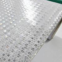 China Reflective Vinyl PET PVC Acrylic Material High Intensity Grade Prismatic Grid Film for sale