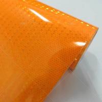 China Reflective Vinyl PET PVC Acrylic Material High Intensity Grade Prismatic Grid Film for sale