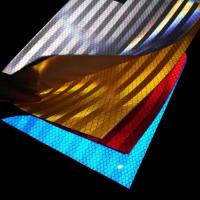 China Prismatic Reflective Film for Road Signs EN12899-1 Standard and Special Features for sale