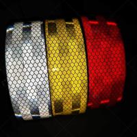 China Untearable Diamond Pattern Micro Prism Conspicuity Tape For Vehicles Special Features for sale