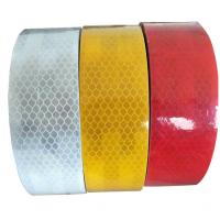 China Untearable Diamond Pattern Micro Prism Conspicuity Tape For Vehicles Special Features for sale