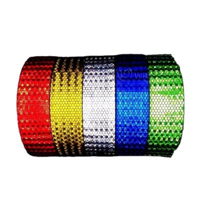 China Holographic Crystal Vinyl Reflex Sticker 2 inch*50 yard for Truck and Trailer Accessories for sale