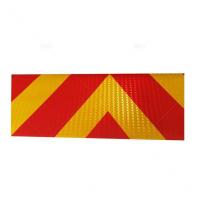 China Waterproof 170cm * 20cm Reflective Honey Comb Stickers for Truck Rear in Galvanized Sheet for sale