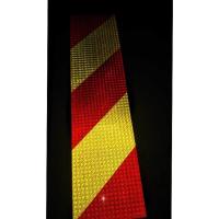 China Waterproof 170cm * 20cm Reflective Honey Comb Stickers for Truck Rear in Galvanized Sheet for sale