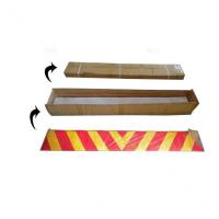 China Waterproof 170cm * 20cm Reflective Honey Comb Stickers for Truck Rear in Galvanized Sheet for sale