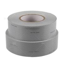 China 2 inch*50 yard Sew On PVC Solas Battenburg Marine Grade Reflective Tape Fabric Backing for sale
