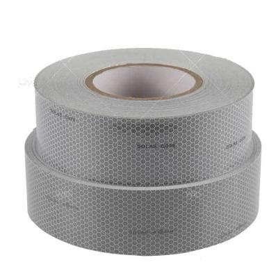 China 2 inch*50 yard Sew On PVC Solas Battenburg Marine Grade Reflective Tape Fabric Backing for sale