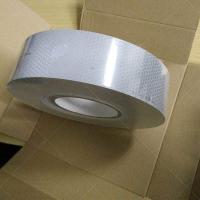China 2 inch*50 yard Sew On PVC Solas Battenburg Marine Grade Reflective Tape Fabric Backing for sale