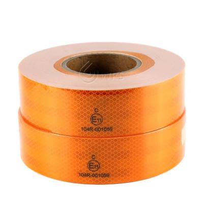 China UV Resist Reflective Tape Sticker for Trucks UNECE 104R 00821 Conspicuity Marking for sale