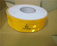 China UV Resist Reflective Tape Sticker for Trucks UNECE 104R 00821 Conspicuity Marking for sale