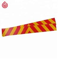 China Customized 20cm x 1.5 meter Chevron Reflective Rear Sticker for Trailer and Customized for sale