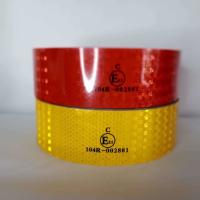 China Trailers Reflective Conspicuity Tape with 5 Years Durability and Custom Logo Printing for sale