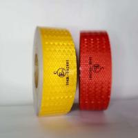 China Trailers Reflective Conspicuity Tape with 5 Years Durability and Custom Logo Printing for sale