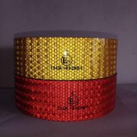 China Trailers Reflective Conspicuity Tape with 5 Years Durability and Custom Logo Printing for sale