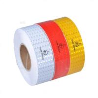 China Trailers Reflective Conspicuity Tape with 5 Years Durability and Custom Logo Printing for sale