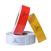 China Trailers Reflective Conspicuity Tape with 5 Years Durability and Custom Logo Printing for sale