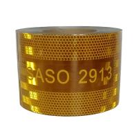 China Waterproof SASO 2913 Reflective Sticker 104R Safety Warning Sticker for Saudi Market for sale
