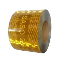 China Waterproof SASO 2913 Reflective Sticker 104R Safety Warning Sticker for Saudi Market for sale
