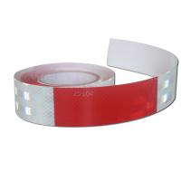 China Green Blue 2 inch*50 yard Diamond Pattern Trailer Truck Conspicuity DOT Class 2 Reflective Safety Tape for sale