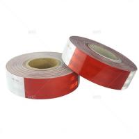 China UV Resist 50mm DOT-C2 Reflective Tape Film Stripe Sheet for Truck Vehicle Car Trailer for sale