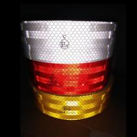 China Yellow ECE 104 C Micro Prismatic Reflective Orafol Tape for Trucks 10 Years PMMA Material for sale