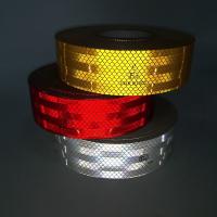 China Yellow ECE 104 C Micro Prismatic Reflective Orafol Tape for Trucks 10 Years PMMA Material for sale