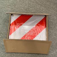 China 50*50 cm High Reflection Truck Reflector Aluminum Warning Safety Sign for Spain and Italy for sale