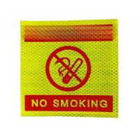 China Custom Logo Printing Arabic PET/PVC Long Vehicle Reflective Sticker for Fire Safety for sale