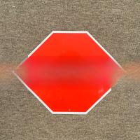 China Traffic Signs Reflective Warning Sign Stop Signboard 30*30cm Aluminum for Road Safety for sale