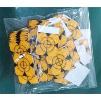 China Yellow Reflecting Survey Target Stickers for Total Station Measurement High Reflection for sale