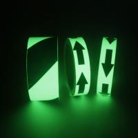 China Eco-Friendly Self Adhesive Luminous PVC Film Roll in Green/Blue/Yellow 1.24M*45.7M for sale