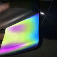 China Reflective Rainbow Color Polyester Security Strips Tape For Clothing And Custom Service for sale