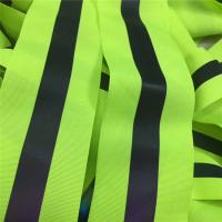 China Reflective Rainbow Color Polyester Security Strips Tape For Clothing And Custom Service for sale